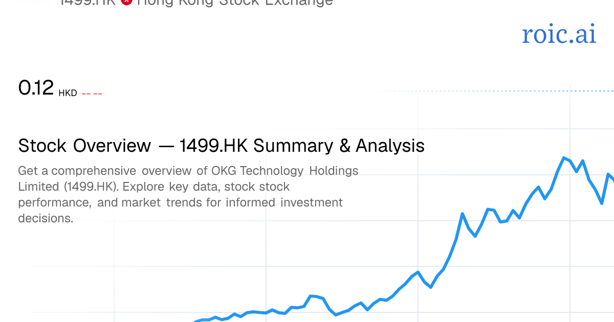 OKG Technology Holdings Limited Stock Report — 1499.HK — Roic AI
