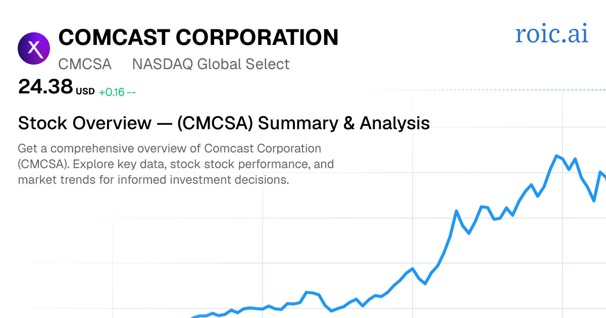 Comcast Corporation Stock — CMCSA Overview — Roic AI